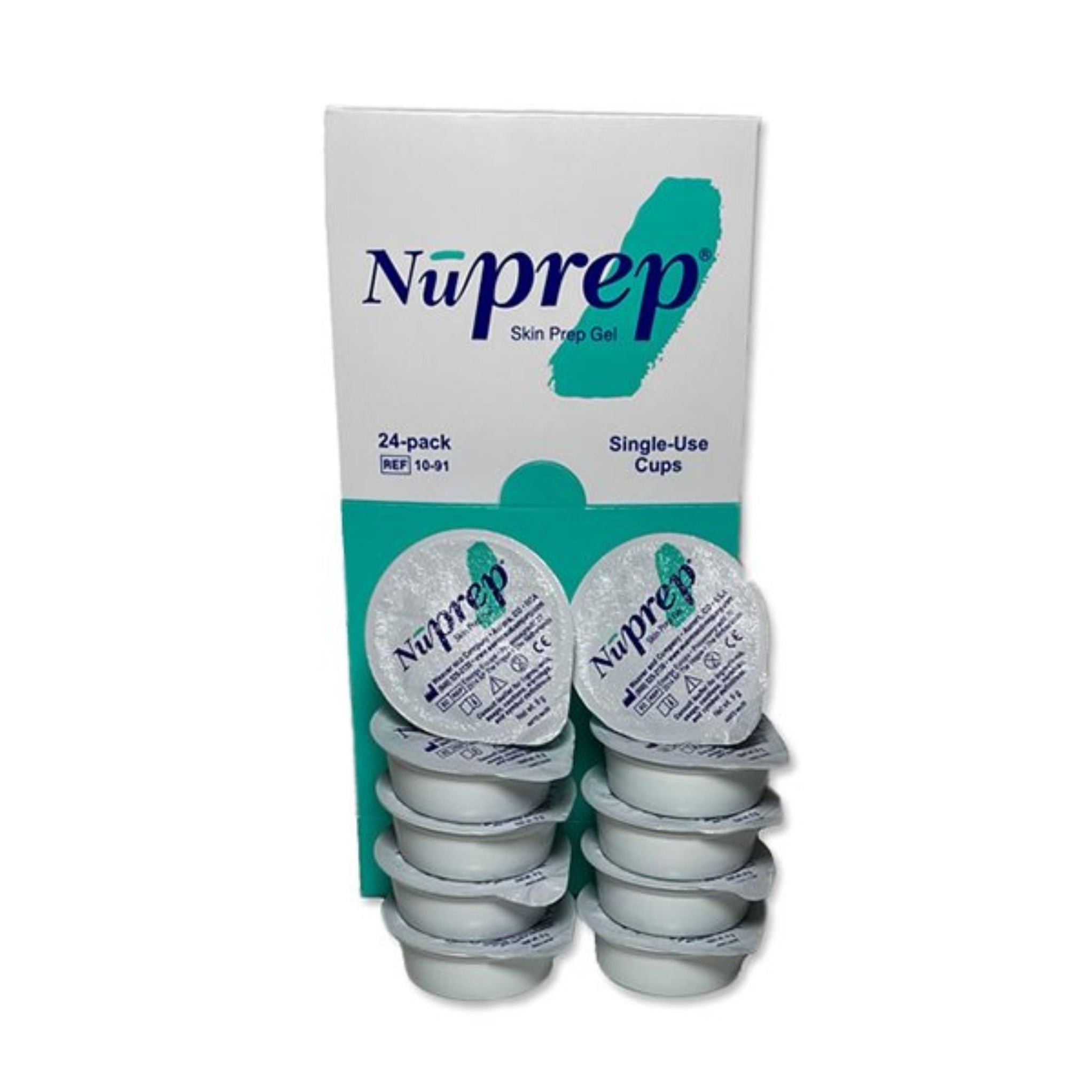 Nuprep Skin Prep Gel - Single-Use Cups (24 Pack) — ADCO Medical Suppliers