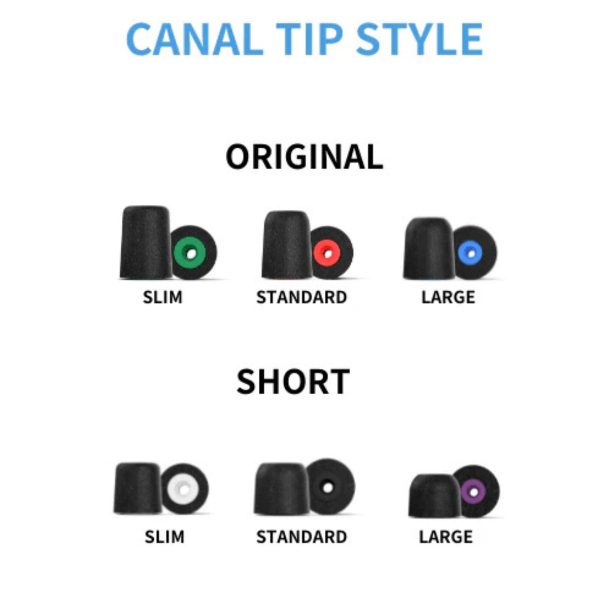 Comply™ Foam Canal Ear Tips — ADCO Medical Suppliers