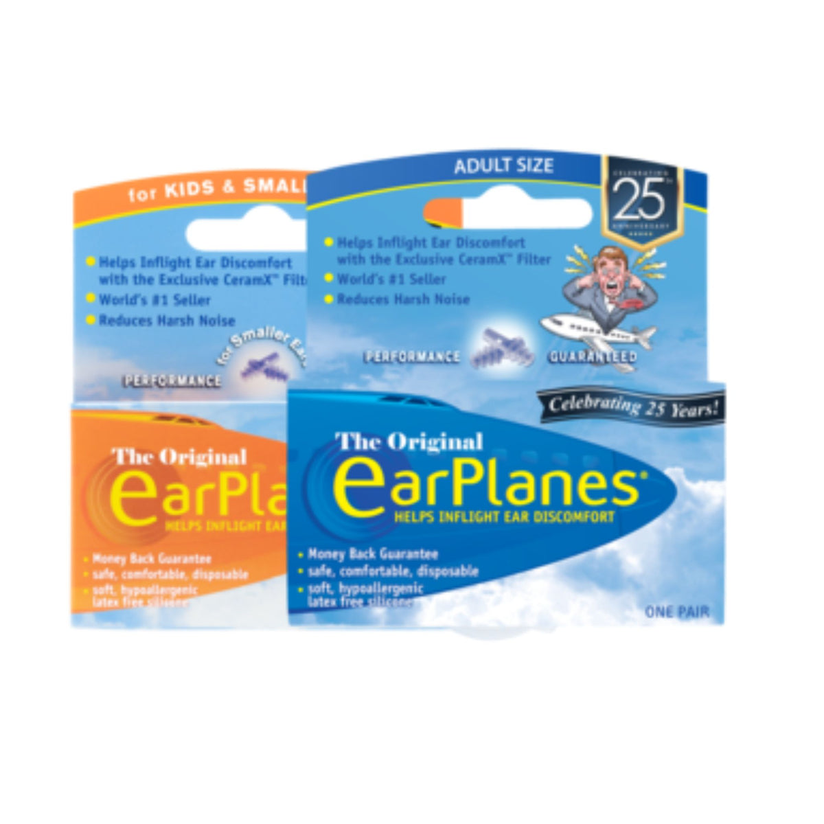 EarPlanes Travel Earplugs — ADCO Medical Suppliers
